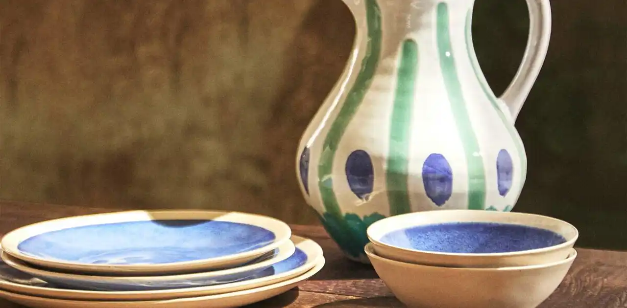 Fui a Zara Home a por unos individuales y salí con la vajilla de gres ...