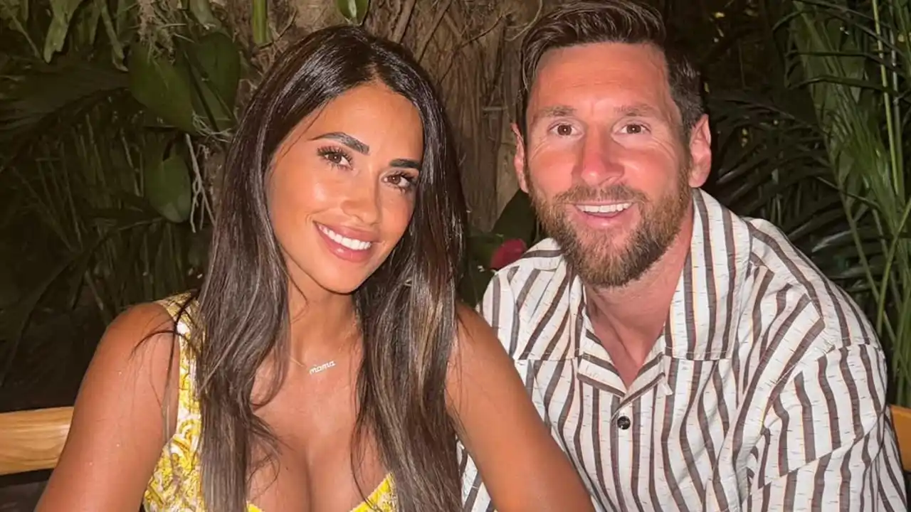 El lujoso recibidor de Leo Messi y Antonela Roccuzzo: con un mueble ...