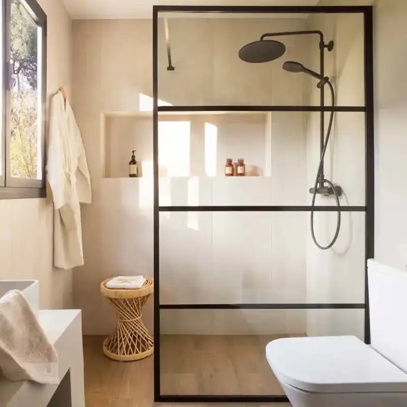 Fin de reinado de los azulejos tradicionales en el baño: esta es la ...